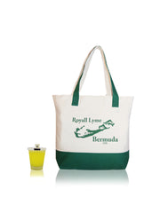 Tote Bag & Scented Candle Bundle | Royall Lyme of Bermuda